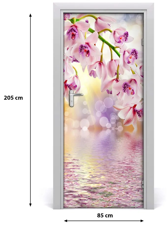 Fototapeta samolepící Orchidej 85x205 cm