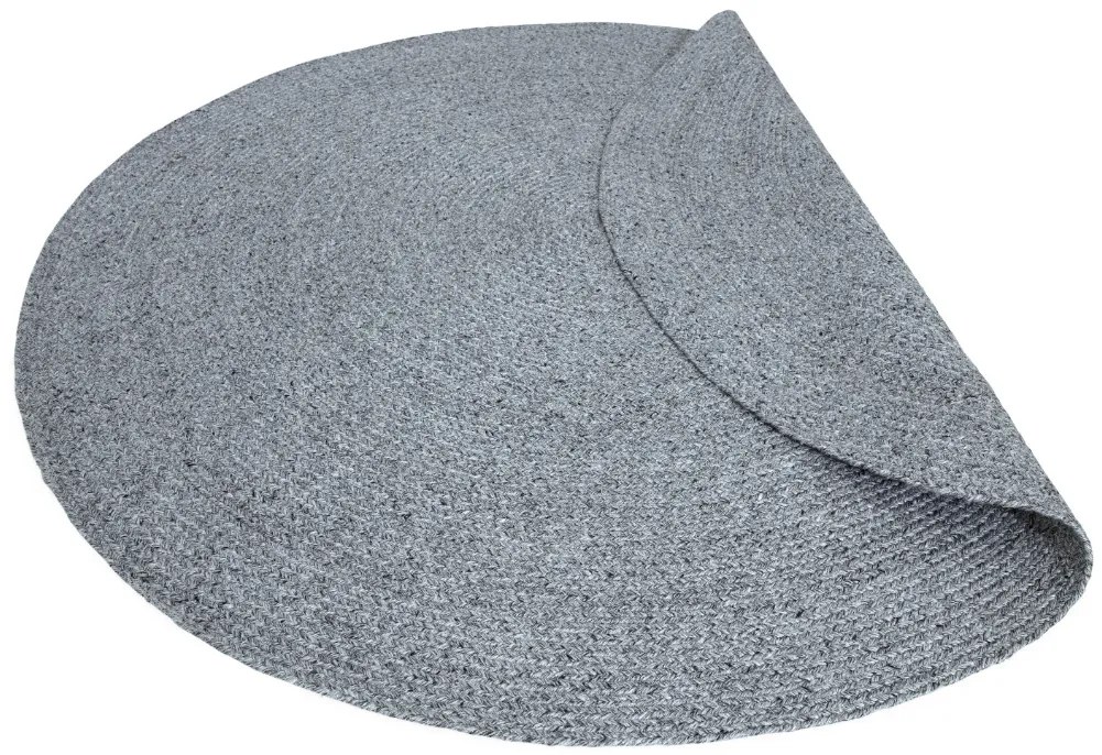 Tribeca Design Kusový kruhový koberec Nebbio Grey Rozměry: 200x200 cm