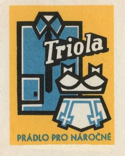 Plechová cedule Triola Velikost: A5 (20 x 15 cm)