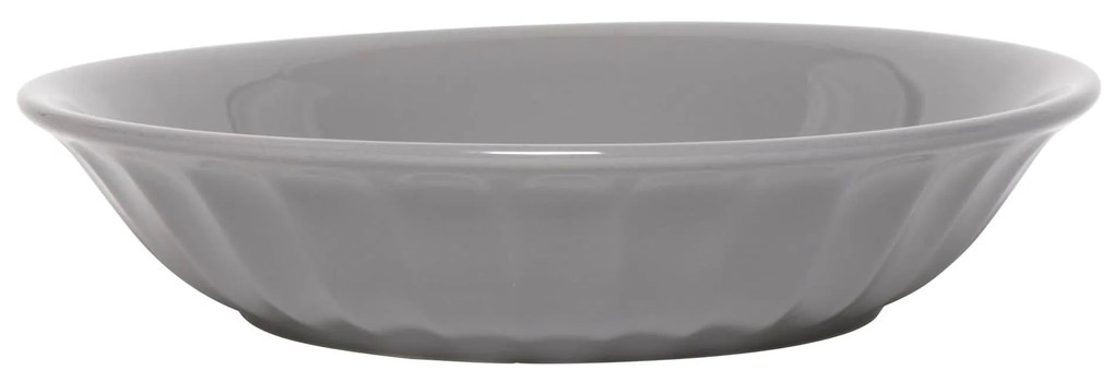 IB LAURSEN Hluboký talíř Mynte french grey 20 cm, šedá barva, keramika