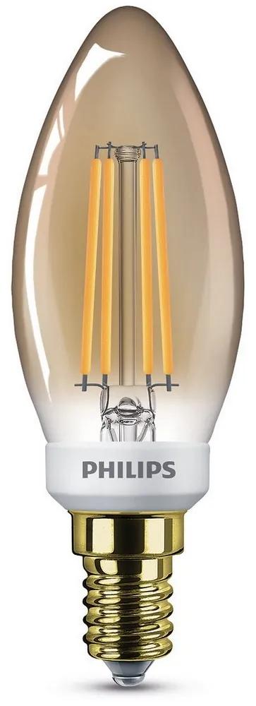 Philips LED Stmívatelná žárovka VINTAGE Philips B35 E14/5W/230V 2200K P3396