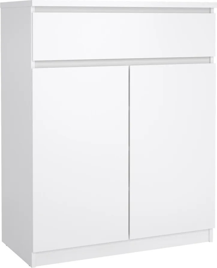 Bílá komoda 80x100x40 cm Naia – Tvilum