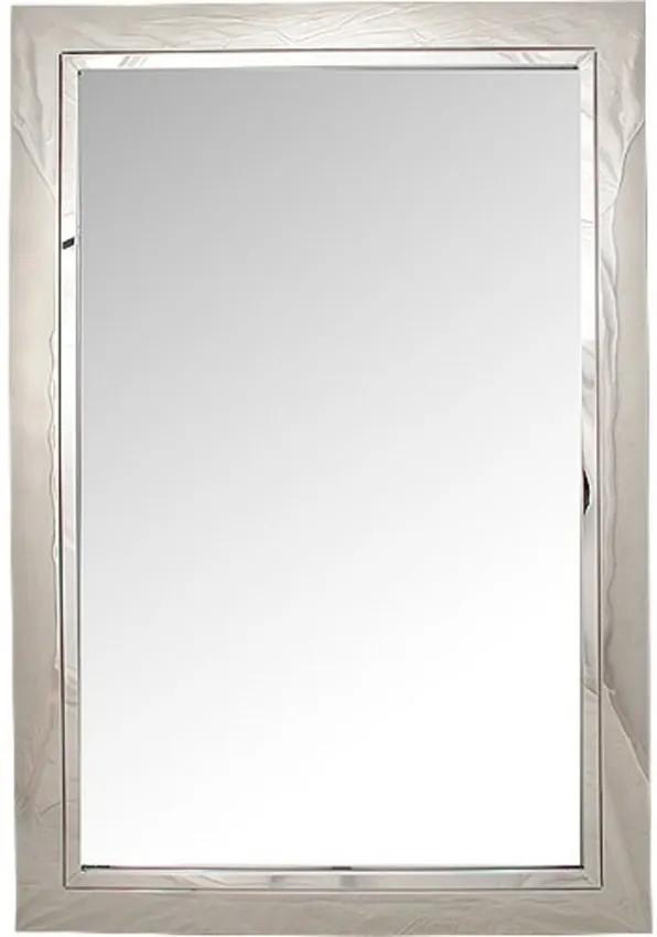 ARTELORE Čtyřhranné zrcadlo QUEENS stříbrné 100 x 2,5 x 120