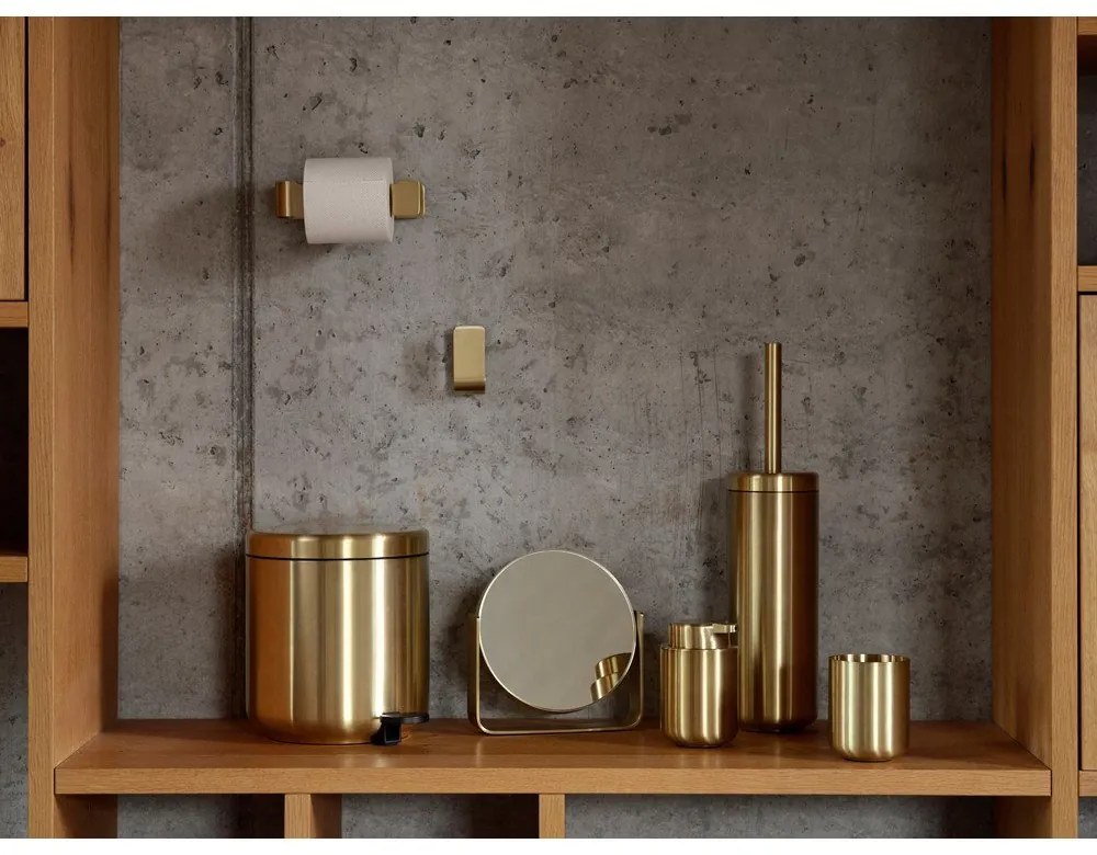 Dávkovač mýdla z nerezové oceli v mosazné barvě 250 ml Ume Brass – Zone