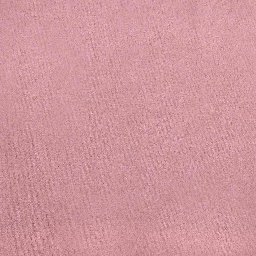 Rám postele růžový 180 x 200 cm samet 3285029