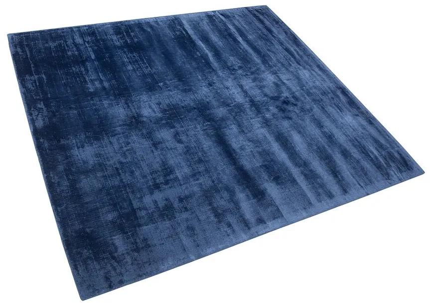 Koberec tmavě modrý 200 x 200 cm GESI | BIANO