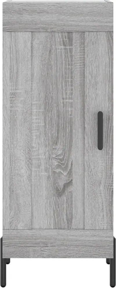 Skříň highboard šedá sonoma 34,5 x 34 x 180 cm kompozitní dřevo 3199119