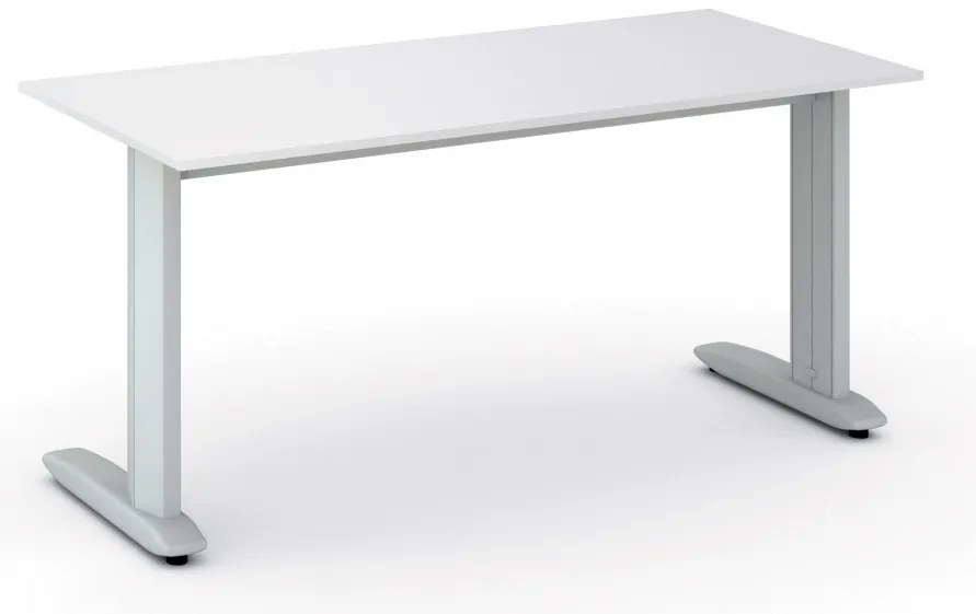 Kancelářský psací stůl PRIMO FLEXIBLE, 160x80 cm, bílá