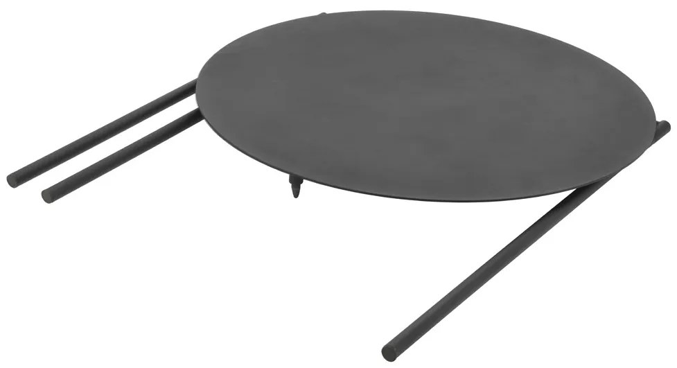 Zone Denmark Kovový skládací stolek Disc Black