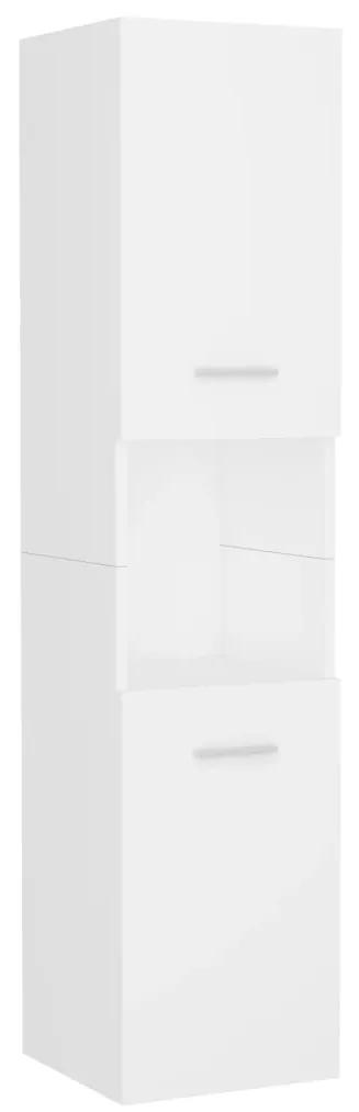 Koupelnová sestava bílá kompozitní dřevo,  3070955