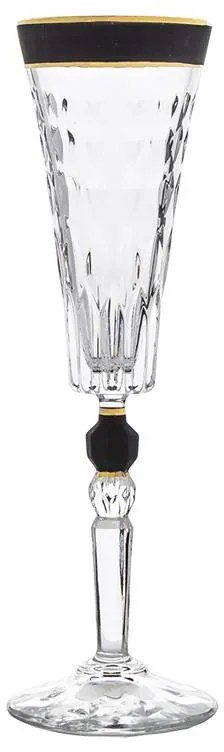 BOHEMIA PRESTIGE CONTE MODERN SKLENICE NA ŠAMPAŇSKÉ 170ML SADA 6 KS