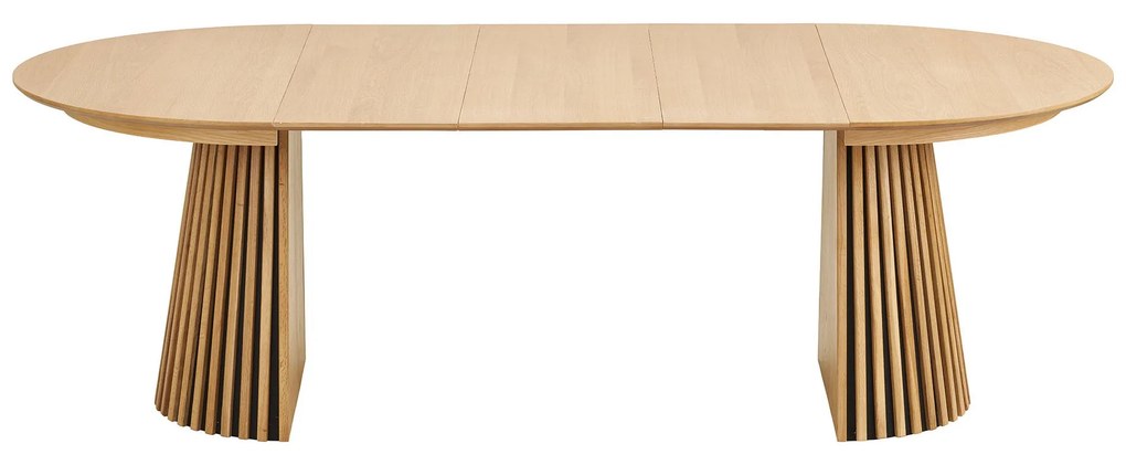 House Nordic Jídelní stůl OSAKA přírodní ø120x120-240 cm