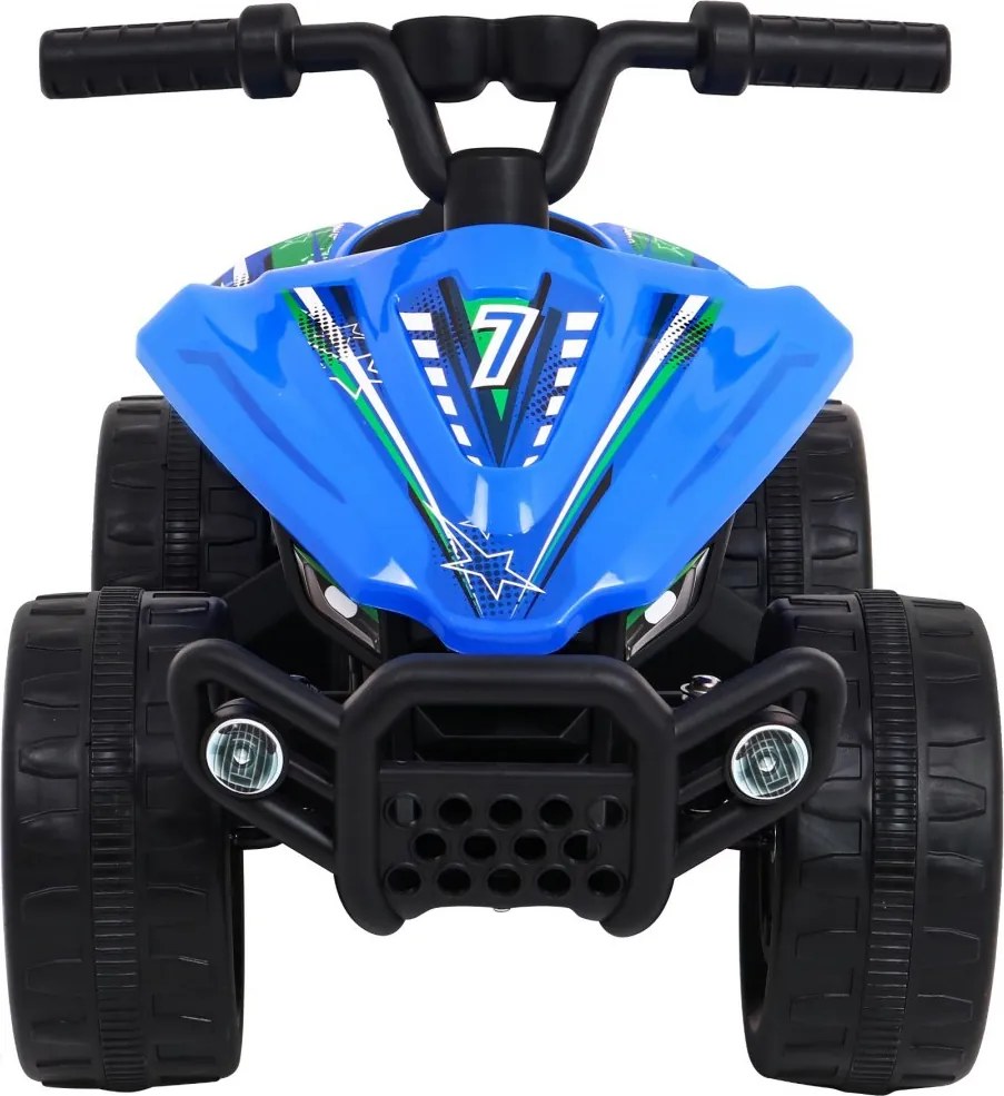 Ramiz Čtyřkolka Little Monster na baterie pro nejmenší modrá + pohon 25W