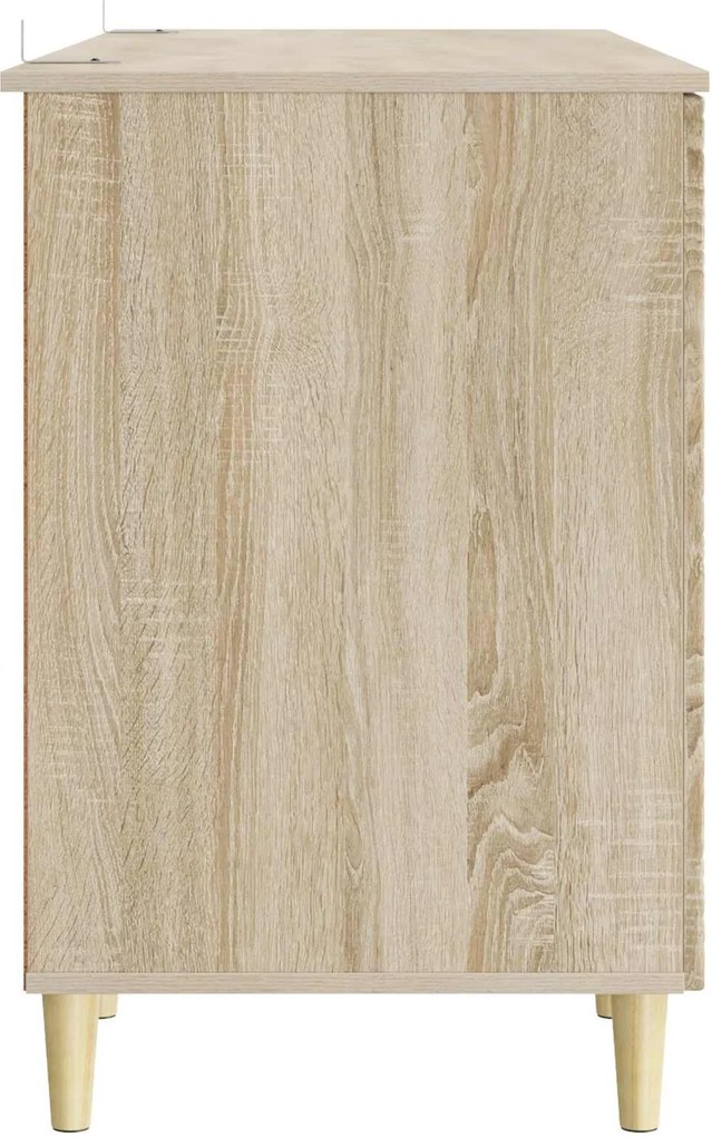 Stůl Dub sonoma 142,5 x 50 x 75 cm Kompozitní dřevo 3414614