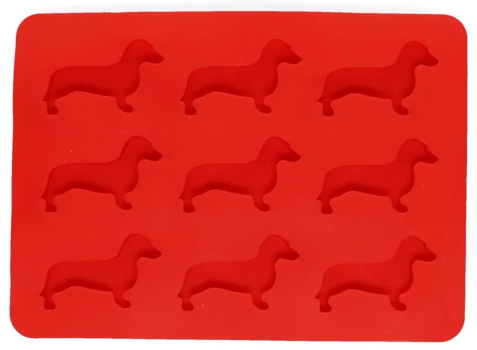 Silikonová forma na led Sausage Dog – Rex London