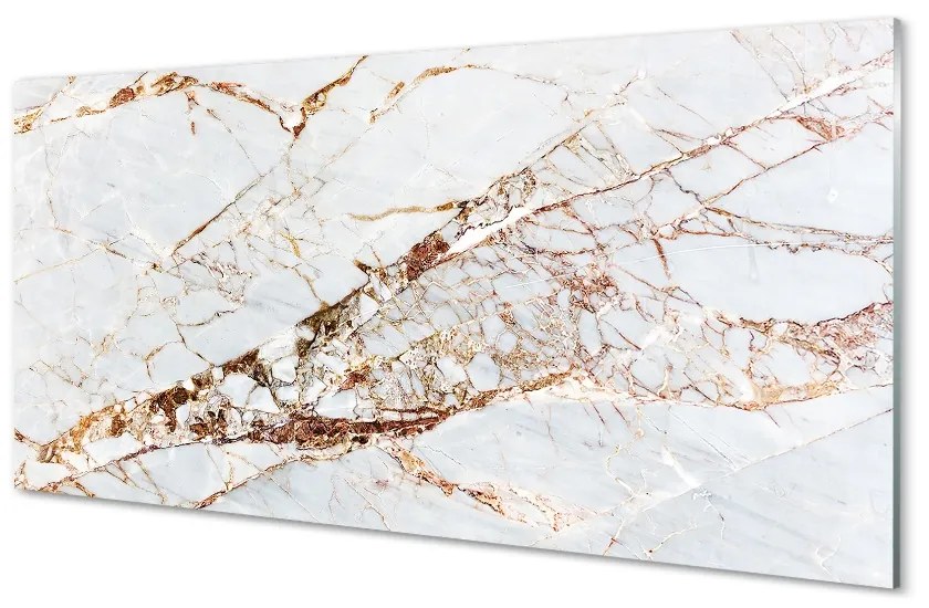 Obraz na skle Marble kamenná zeď 100x50 cm