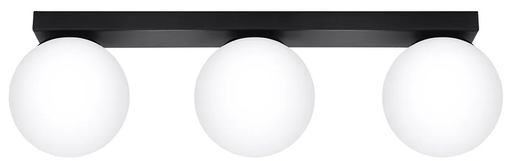 Sollux Lighting Stropní svítidlo YOLI 3 Černá