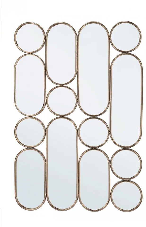 BIZZOTTO Zrcadlo HANIMA zlaté 79,5x120 cm 0242840