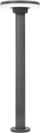 NV 9207167 Venkovní sloupkové svítidlo SUITE tmavě šedý hliník a akryl 18 LED 12W 3000K 100-240V 140st. IP54 - NOVA LUCE