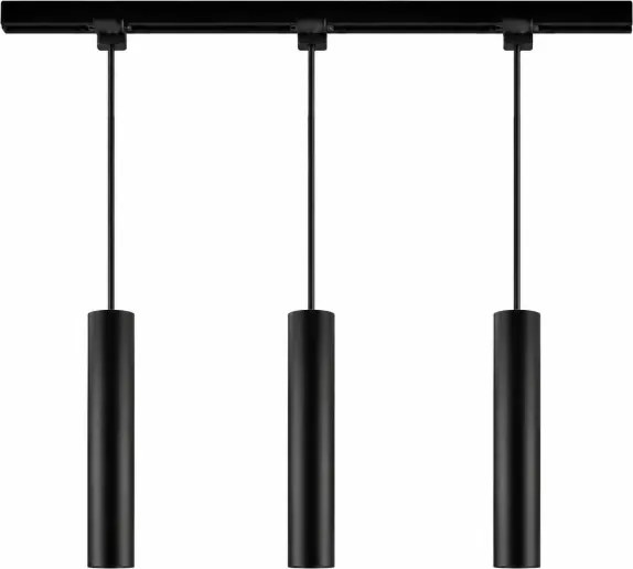 Philips-LED Stm. lustr na lanku v lišt sys EASYLINK 3xGU10/6,2W/230V 1m černá