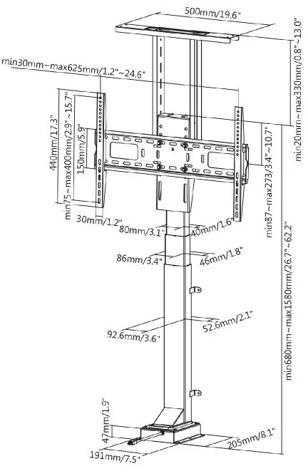 Fiber Mounts M8C66