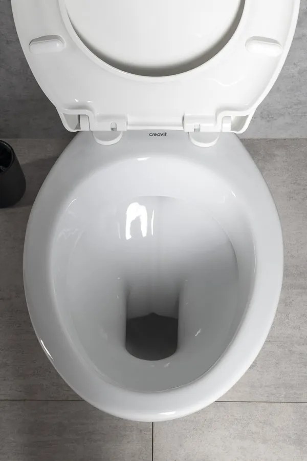 CREAVIT CREAVIT, WC kombi, dvoutlačítko 4,5/6l, spodní odpad, bílá, TP3406