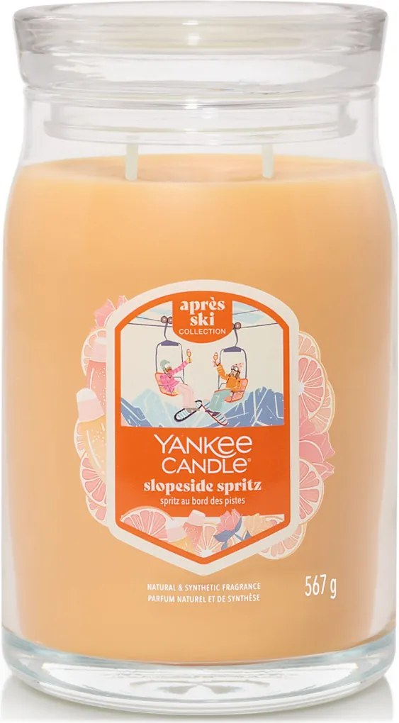 Yankee Candle Signature svíčka Slopeside Spritz Velikost: střední 368 g