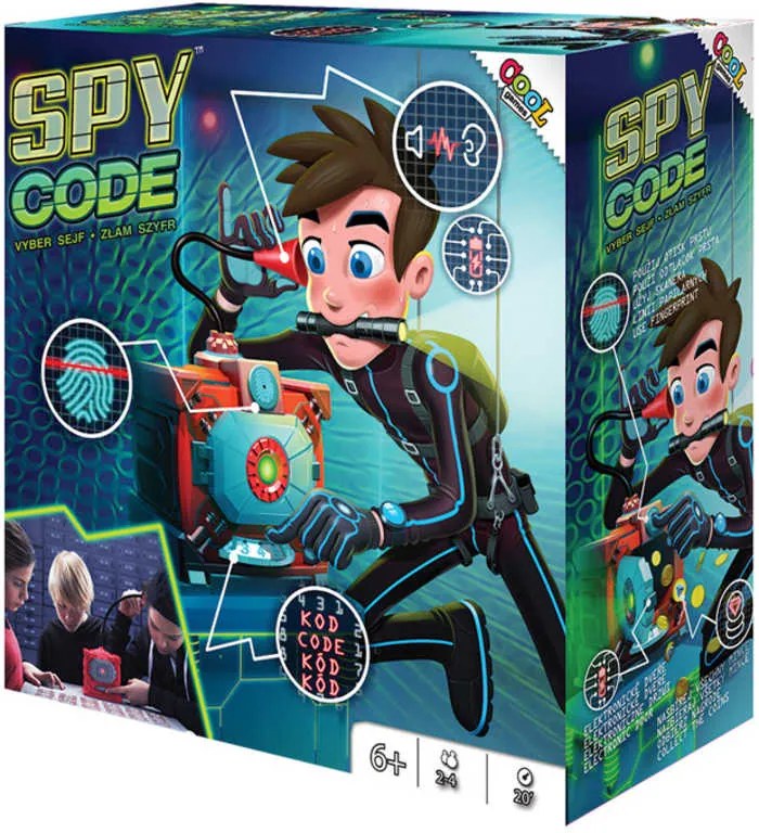 EP line HRA Cool Games Spy Code loupežnická mise na baterie Světlo *SPOLEČENSKÉ HRY* ep02576