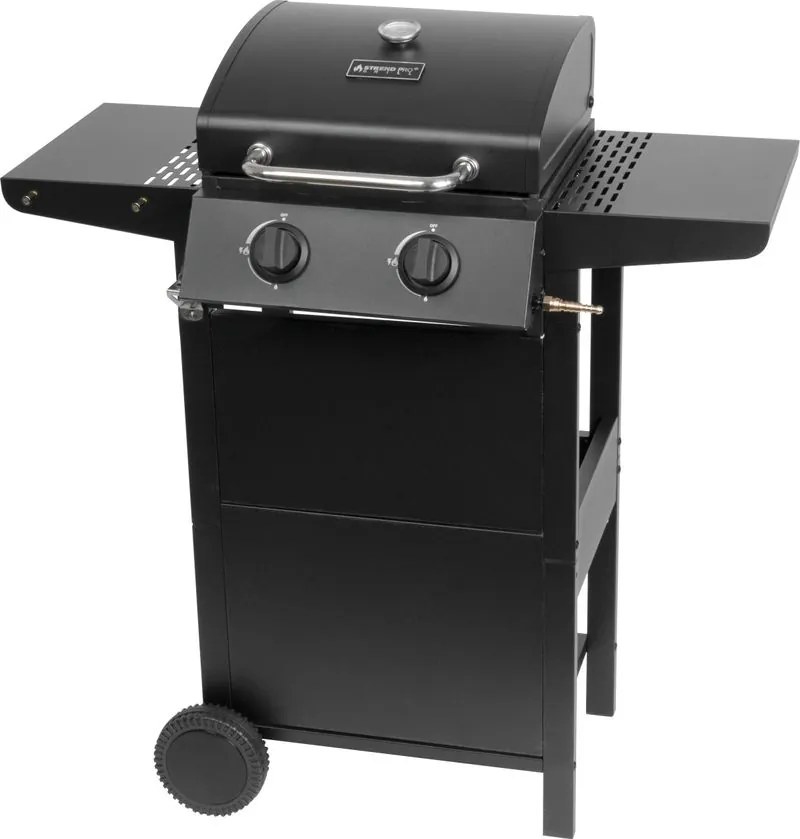 Gril Strend Pro Andora, BBQ, plynový, 2 hořáky (96 x 50 x 100 cm)