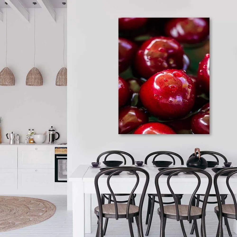 Gario Obraz na plátně Šťavnaté třešně Rozměry: 40 x 60 cm