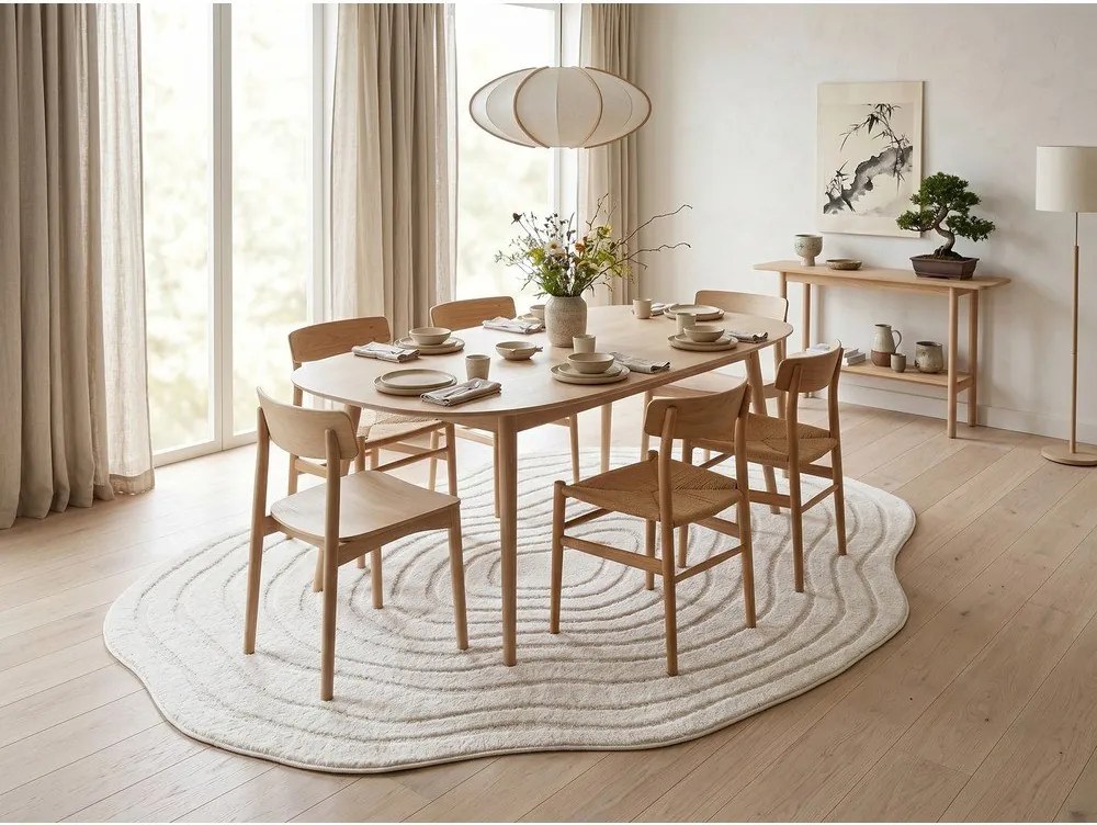 Krémový koberec 160x230 cm Pebble – ESTE