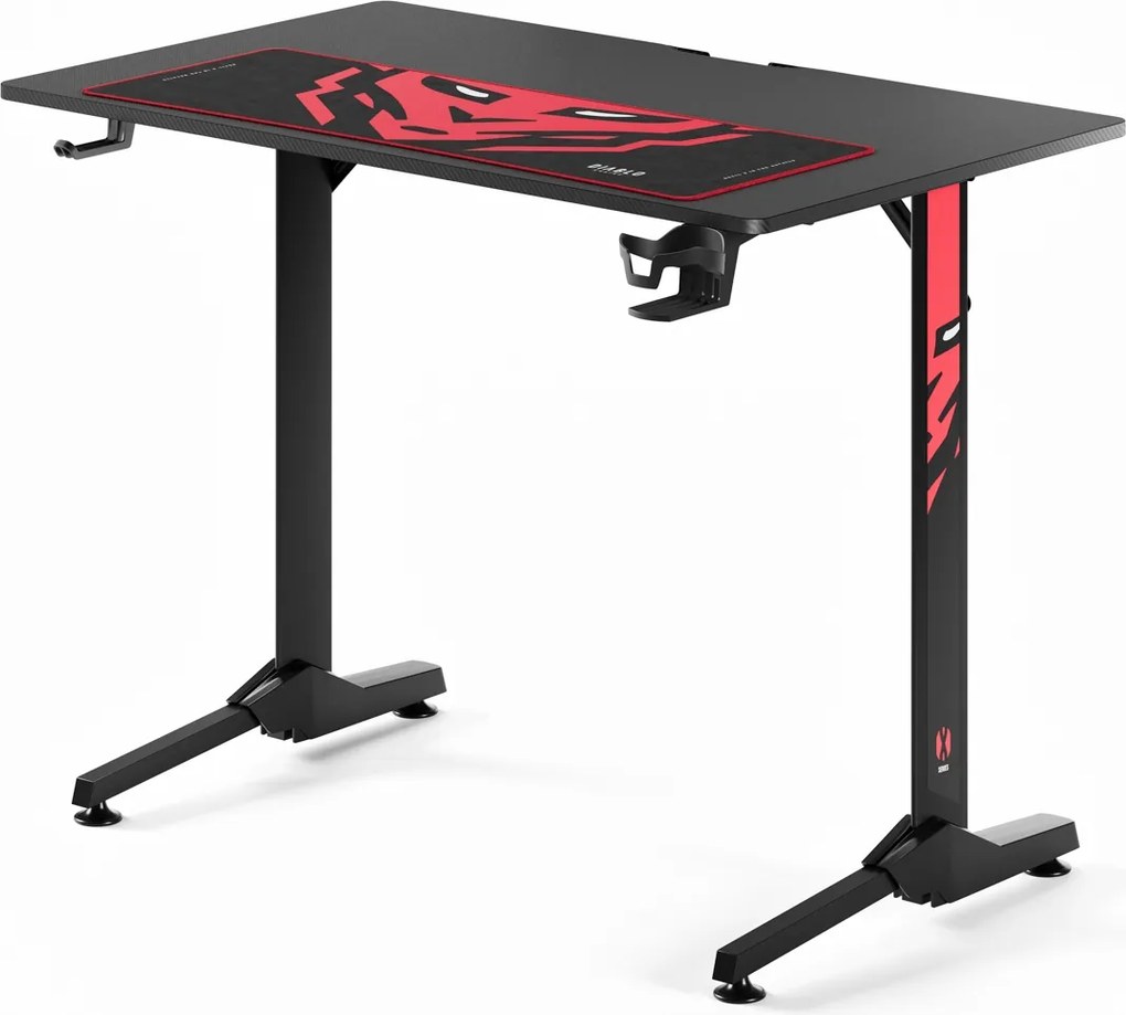 Herní stůl 100 cm černý: Diablo X-Mate 1000