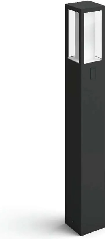 Philips Hue Impress - Chytré venkovní sloupkové LED svítidlo, černá 915005731101