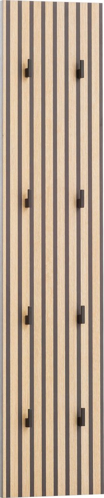 XXXLutz ŠATNÍ PANEL, barvy dubu, 24,5/109/2,6 cm MID.YOU - Šatní panely - 000895002101