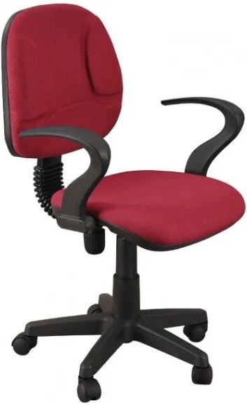 Otočná židle IAK10, červená IA-EXPORT