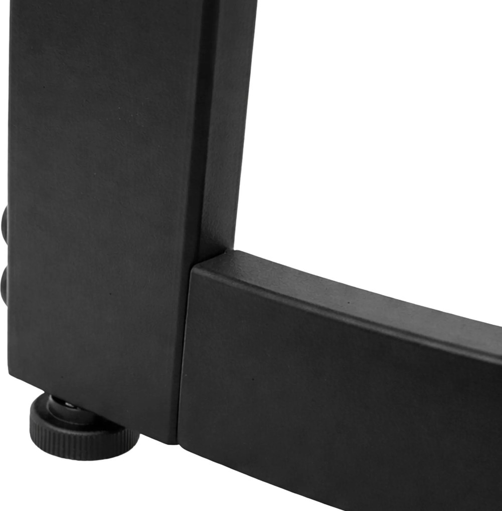 2x stolní nohy Cranford 80x40x72 - černá