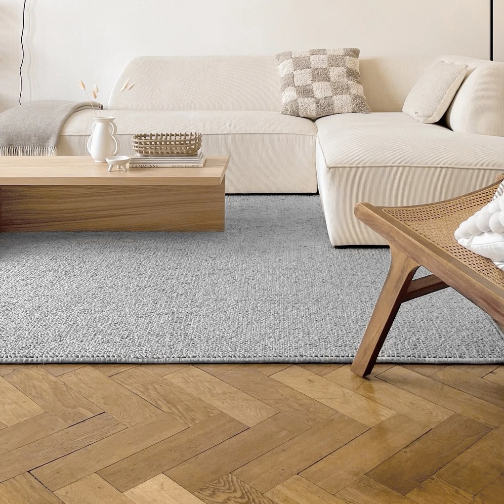 BT Carpet, Kusový koberec Wolly 102840, 80x150, šedá, ložnice