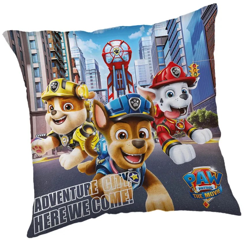 Polštářek PAW PATROL II licenční tisk s výplní Velikost: 40x40 cm - s výplní