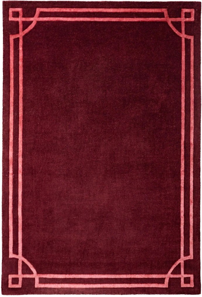 XXXLutz VLNĚNÝ KOBEREC, 160/230 cm tmavě červená Flair Rugs - Online Only koberce & rohožky - 003165045902
