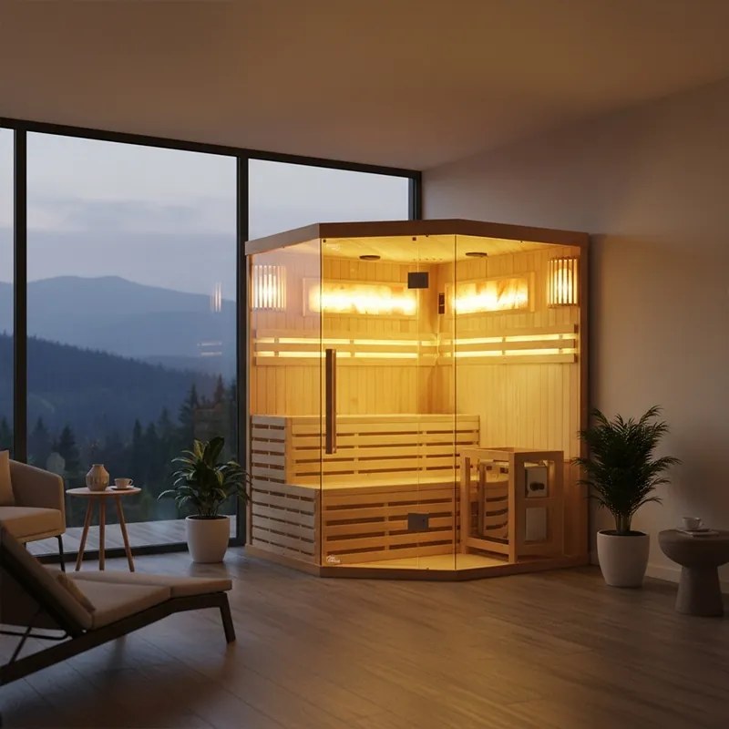 BPS-koupelny Finská sauna Relax HYD-3941 150x150, 4-5 osob