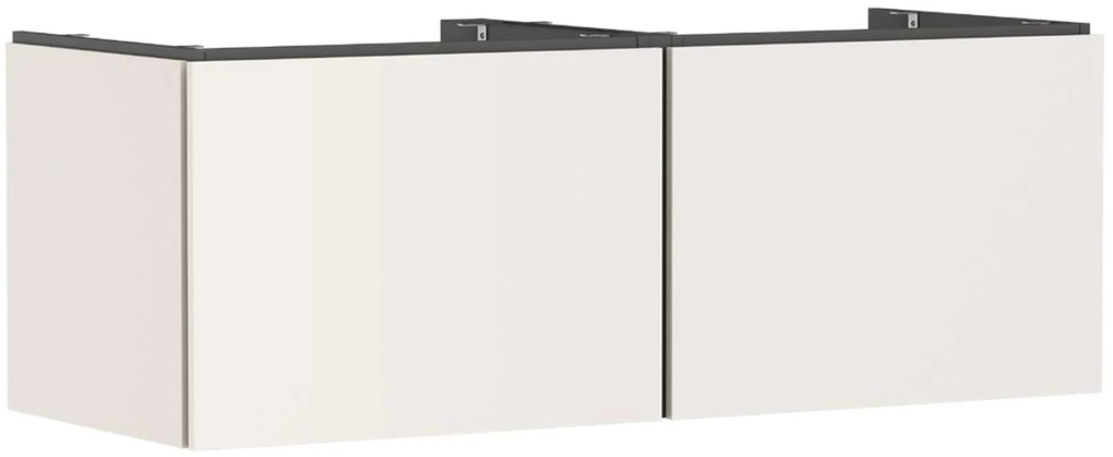 Hansgrohe Xilesa E - Umyvadlová skříňka, 50x138x55 cm, 2 zásuvky, matná béžová 54268780