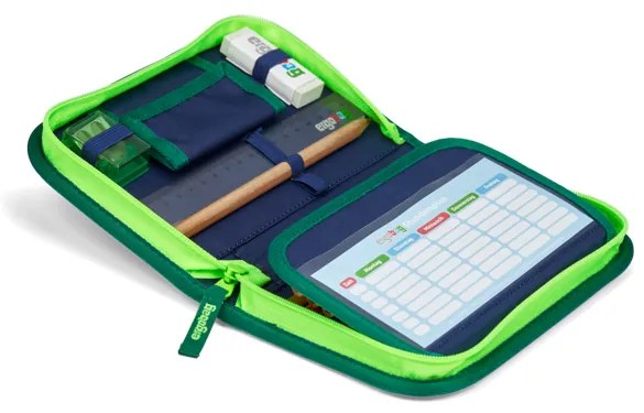 Školní penál Ergobag - Fluo blesk
