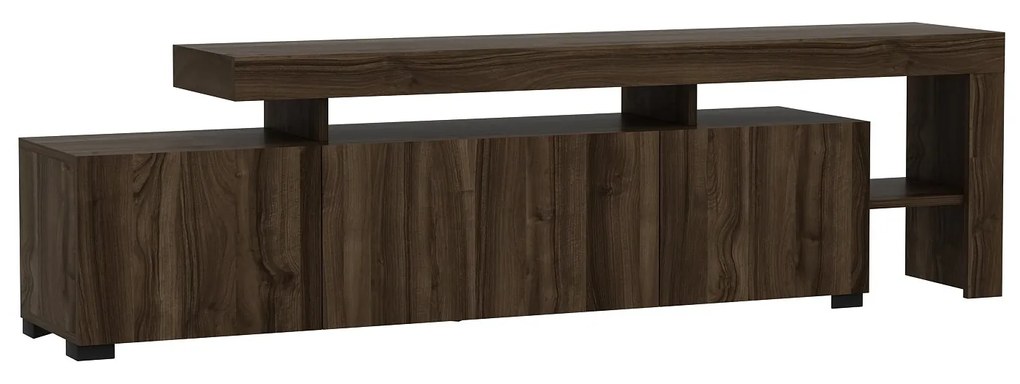 Hanah Home TV stolek Beliz - Walnut, Ořech