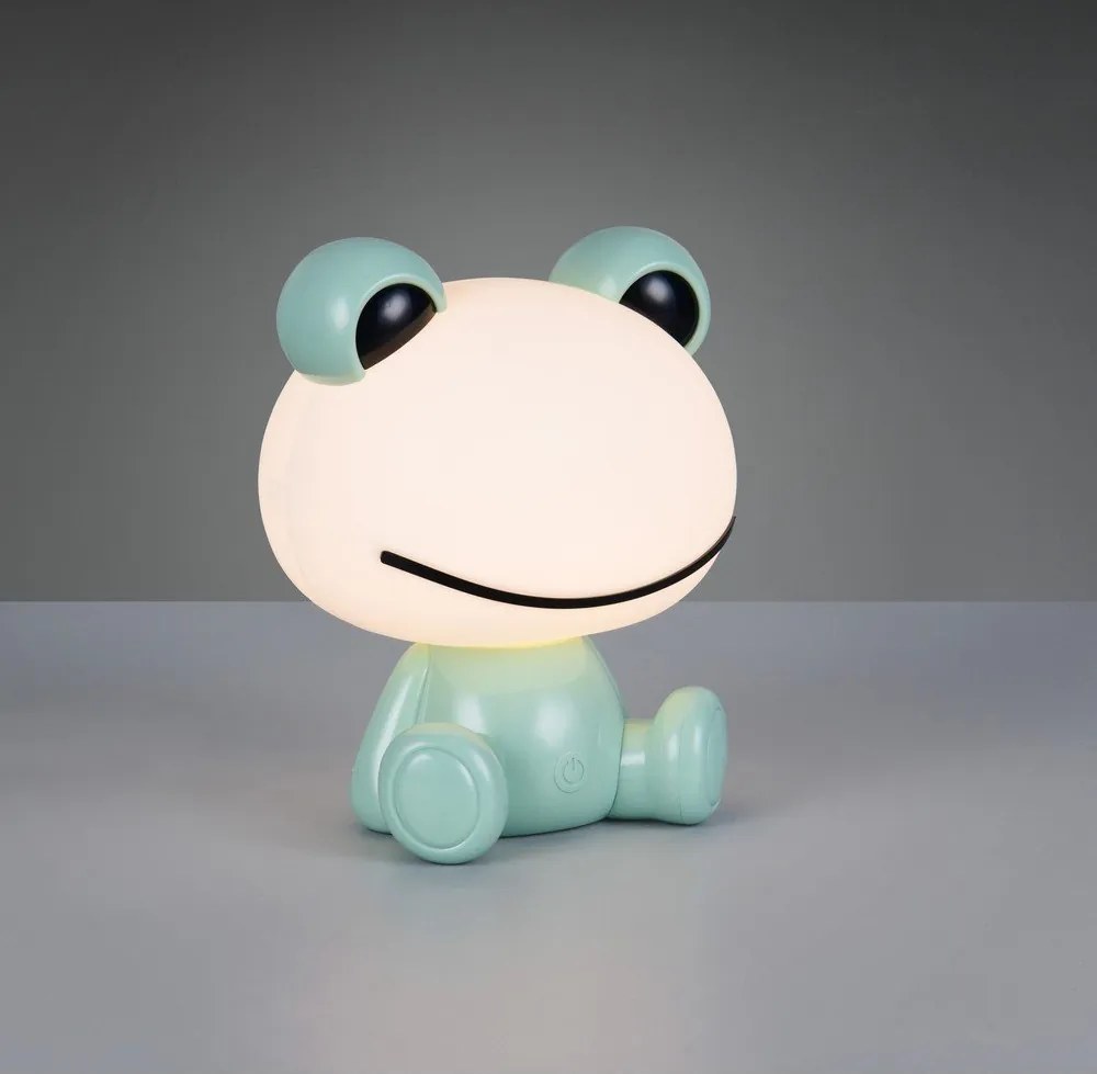 Zelené LED dětské svítidlo Hopper – Reality