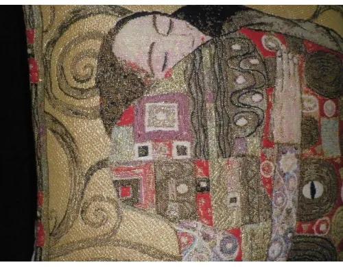 Gobelínový povlak na polštář  - Accomplissement II by Gustav Klimt