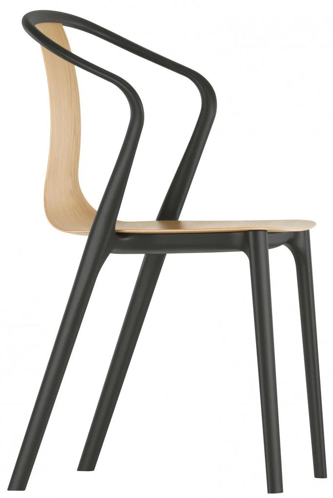 Výprodej Vitra designové židle Belleville Armchair (dub)