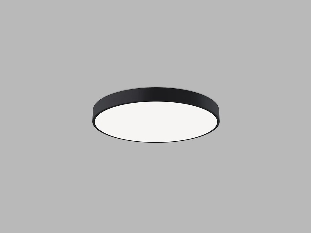 Led2 Stropní LED svítidlo MONO SLIM ø 60 cm Barva: Černá, Stmívání, řízení: DALI/PUSH