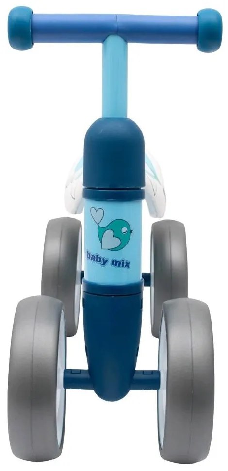 Dětské odrážedlo Baby Mix Baby Bike Černá bílá football