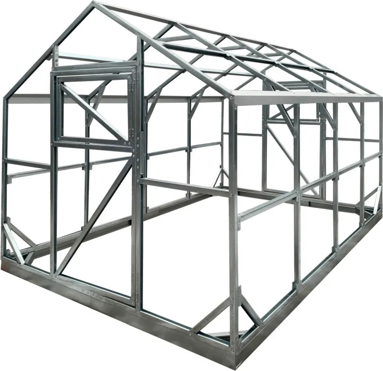 WEISA Zahradní skleník 2,5x4 m CLASIC - 4mm