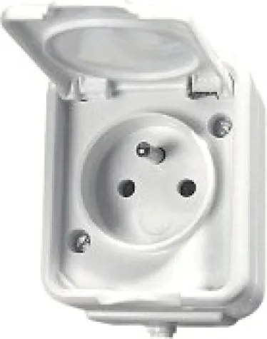 Schneider Electric Cedar zásuvka IP44 bílá NT-130H /E070110/